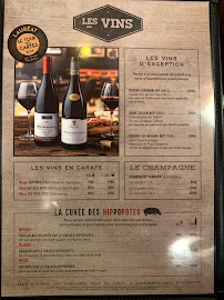 Hippopotamus Steakhouse à Troyes MENU / CARTE