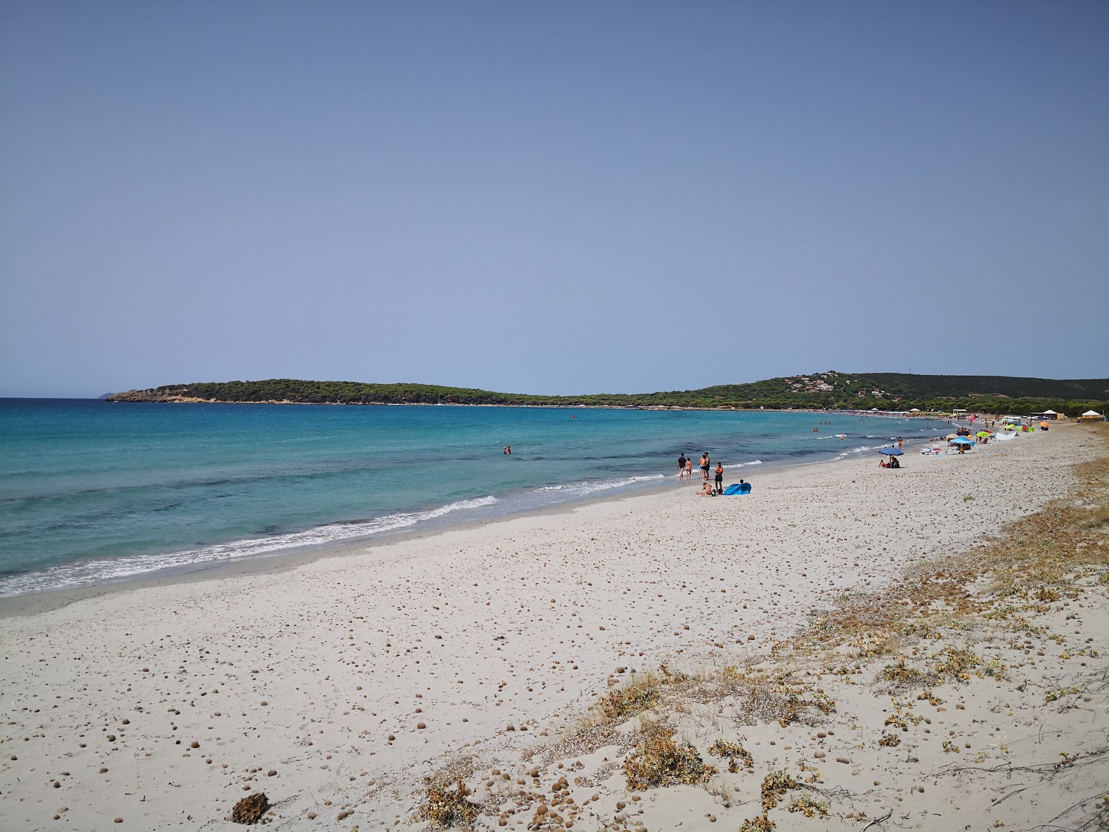 Porto Pino Strand (Spiaggia di Porto Pino) 🏖️, Insel Sardinien (Italien ...