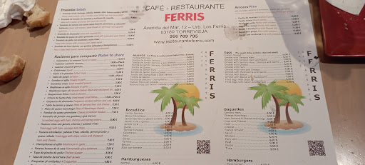 Restaurante Restaurante Ferris en Torrevieja