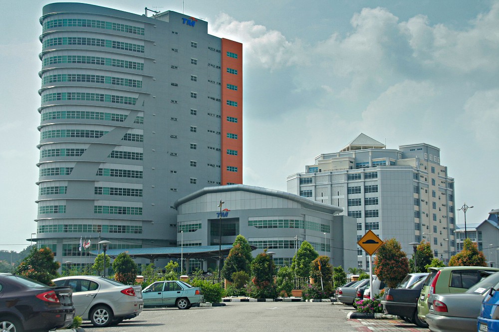 Telekom Malaysia Berhad di bandar Ayer Keroh
