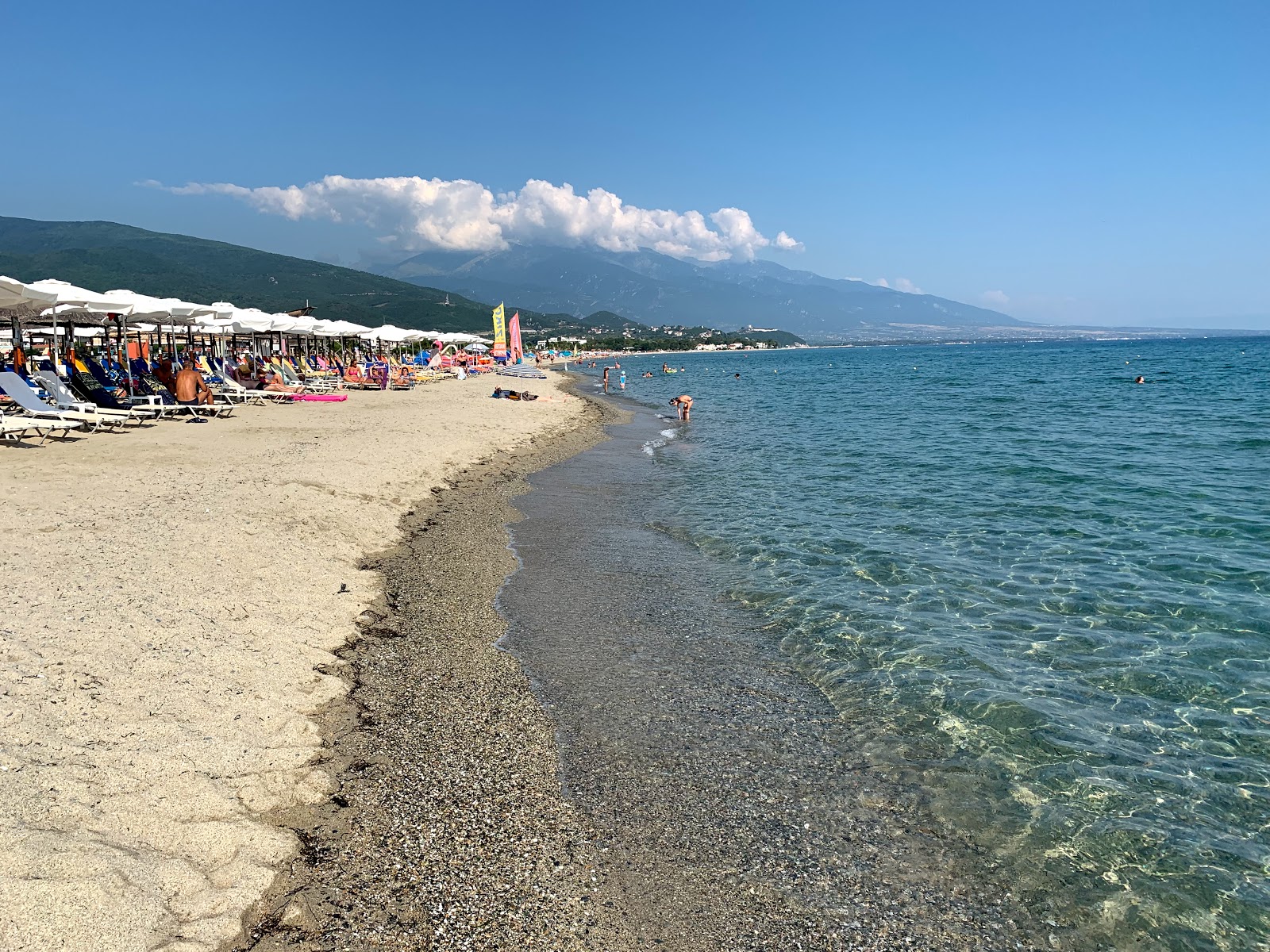 Nei Pori beach 🏖️ Central Macedonia, Greece - detailed features, map ...