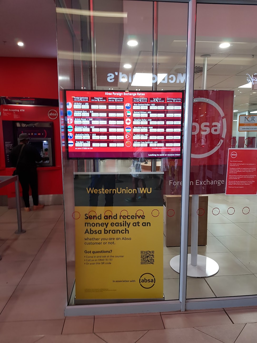 Absa Branch Springs Mall in the city Springs