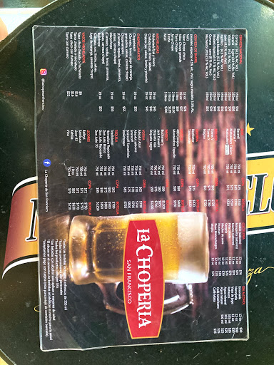 Restaurante La Choperia San Francisco en Puebla