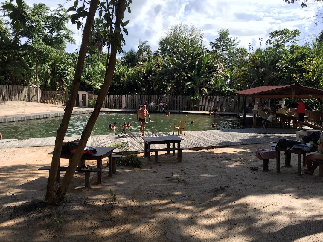 Restaurante e Balneário da Nona na cidade Santarém
