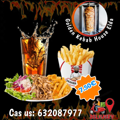 Restaurante Golden Kebab House en Elda