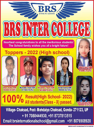 BRS INTERNATIONAL SCHOOL - School in Chouri Harsha Patti