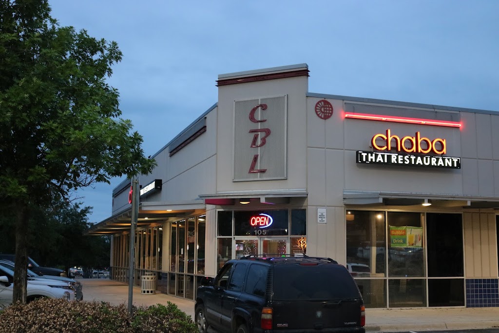 Chaba Thai Restaurant Menu - San Antonio, TX