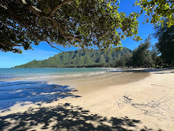 Kahana Bay Beach Park 🏖️ Kaaawa, O'ahu island, United States - detailed ...