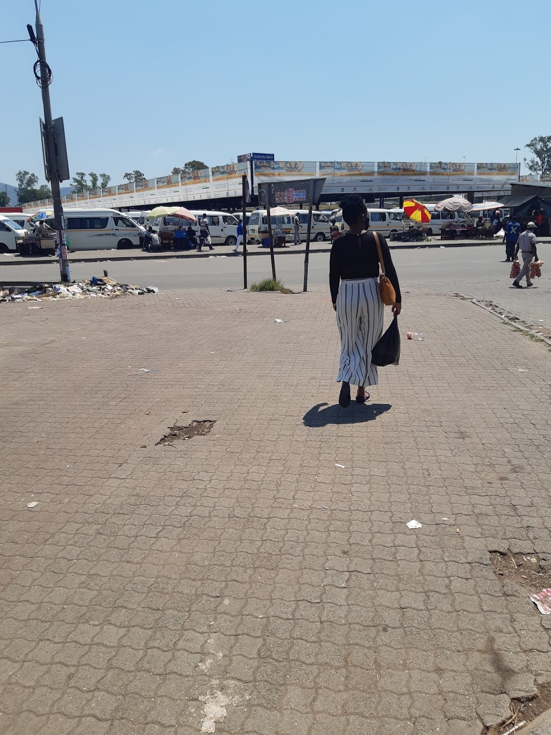 Rustenburg Taxi Rank in the city Rustenburg