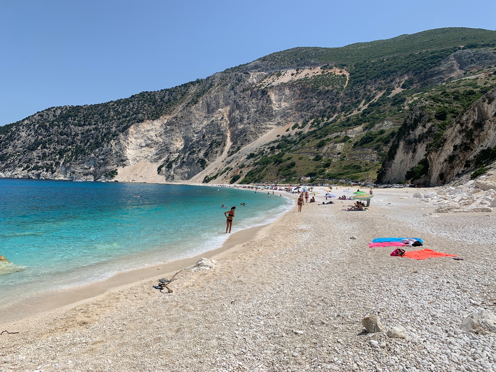 Myrtos beach | Peloponnese, Western Greece, Ionian, Greece - detailed ...