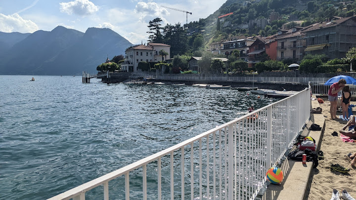 Spiaggia di Sala Comacina 🏖️ Como, Italy - detailed features, map, photos