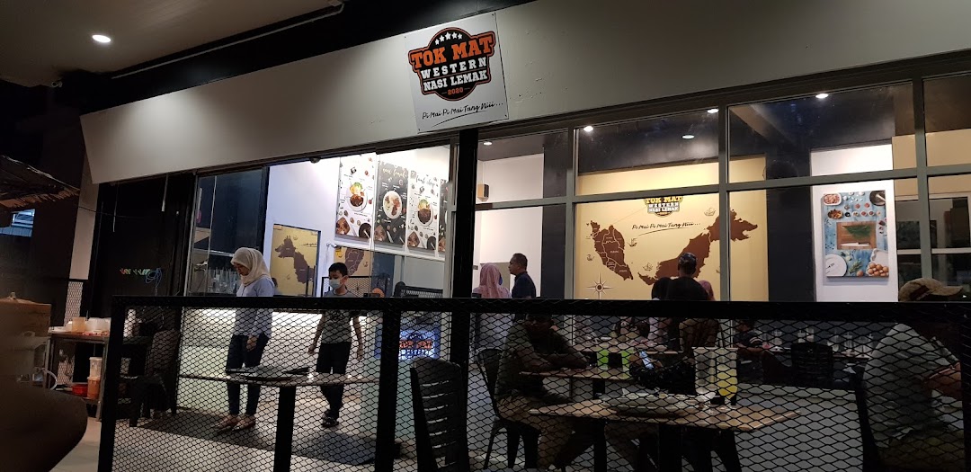 Tok Mat Western & Nasi Lemak di bandar Perai
