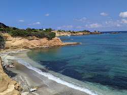 Sarantari Beach 🏖️ Crete island, Greece - detailed features, map, photos
