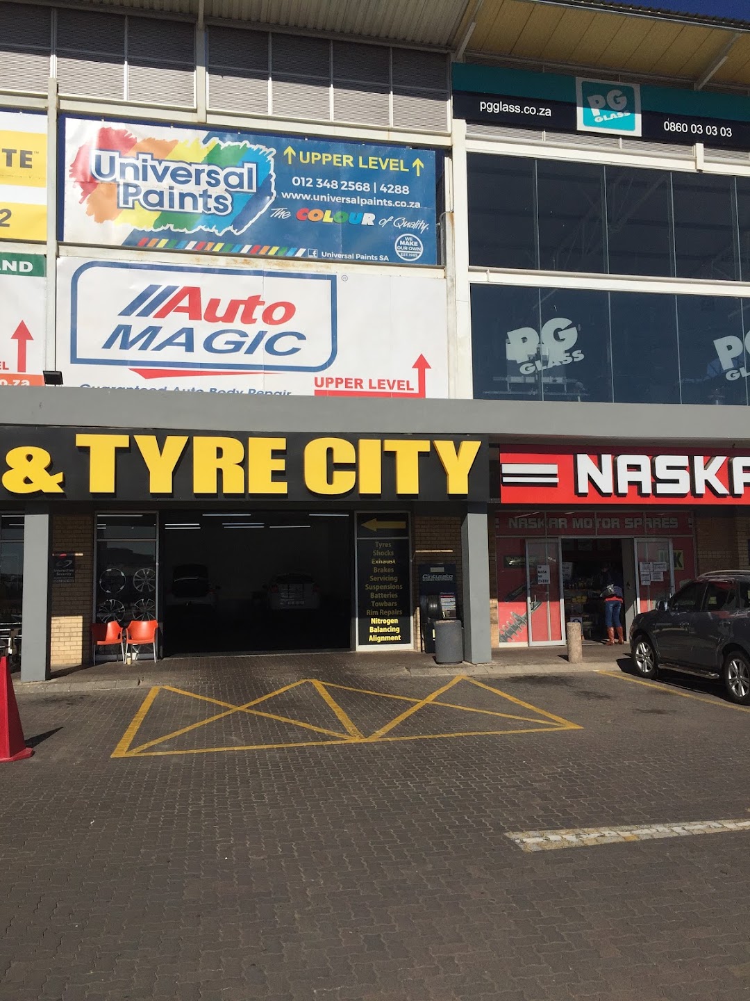 Exhaust & Tyre City in the city Pretoria