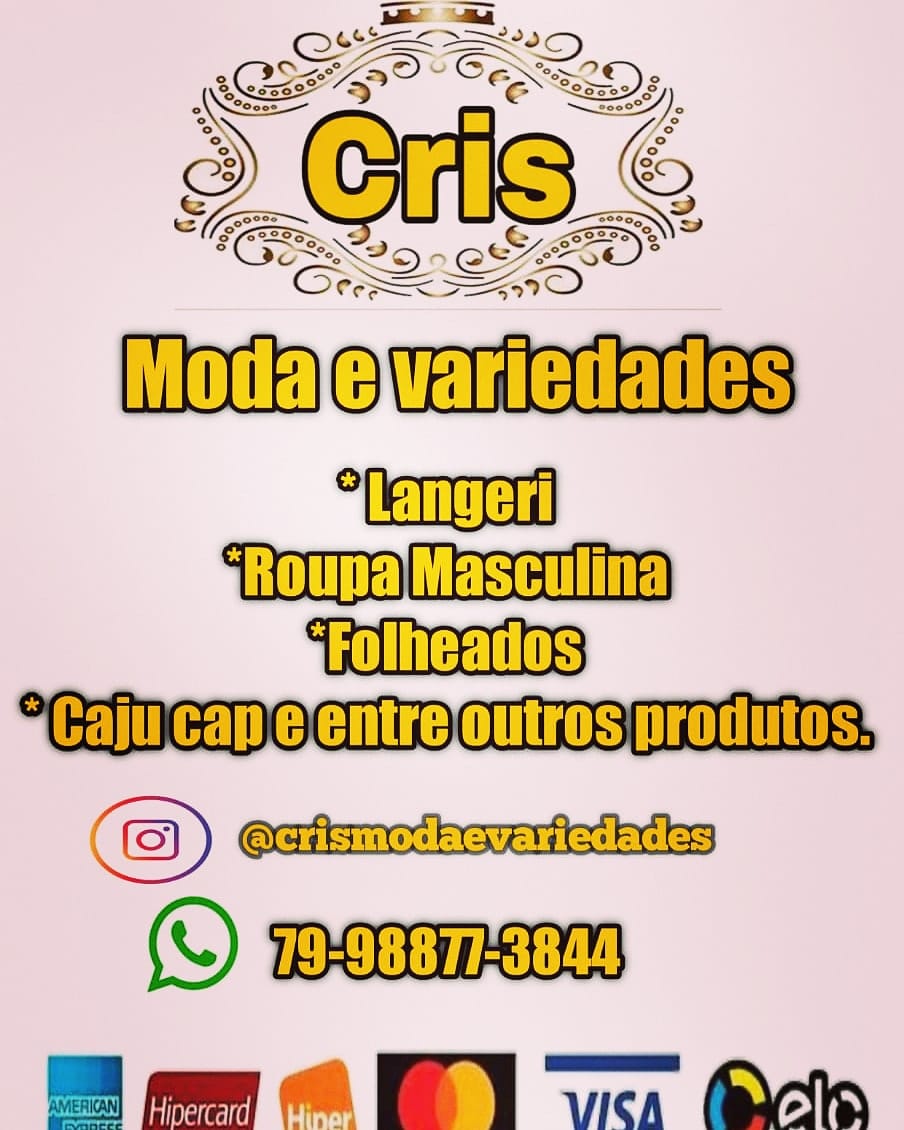 Cris moda e variedades na cidade Aracaju