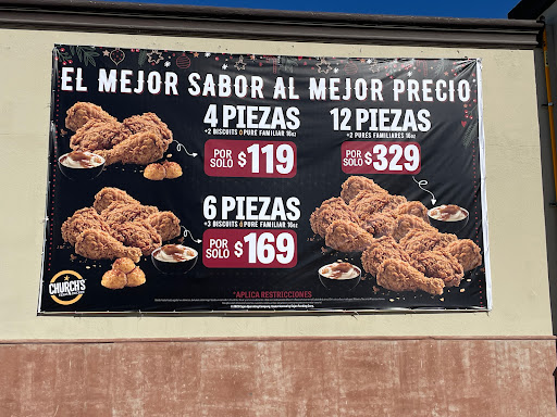 Restaurante Church's Texas Chicken en Juárez