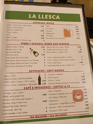 Restaurante Bar Restaurante La Llesca en Barcelona