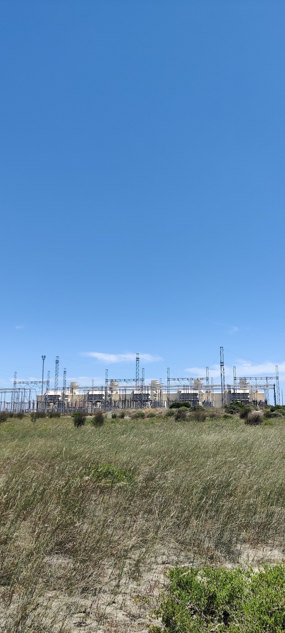 Ankerlig Power Station in the city Cape Town