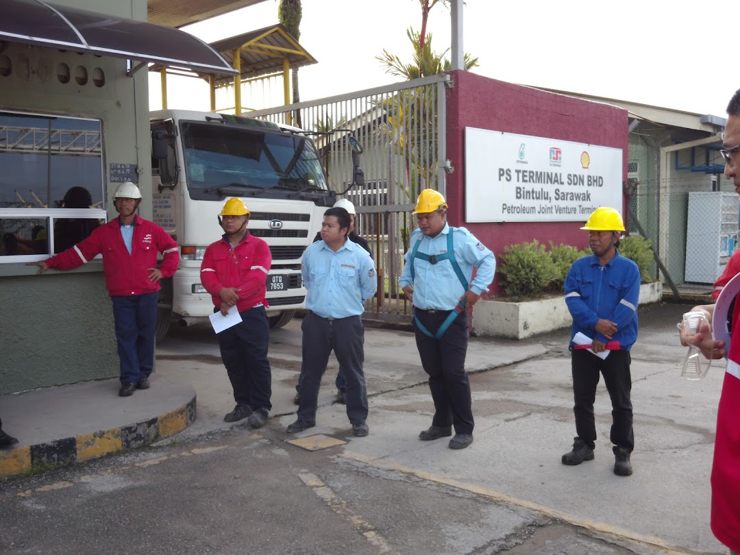PST Petronas Shell Terminal di bandar Bintulu