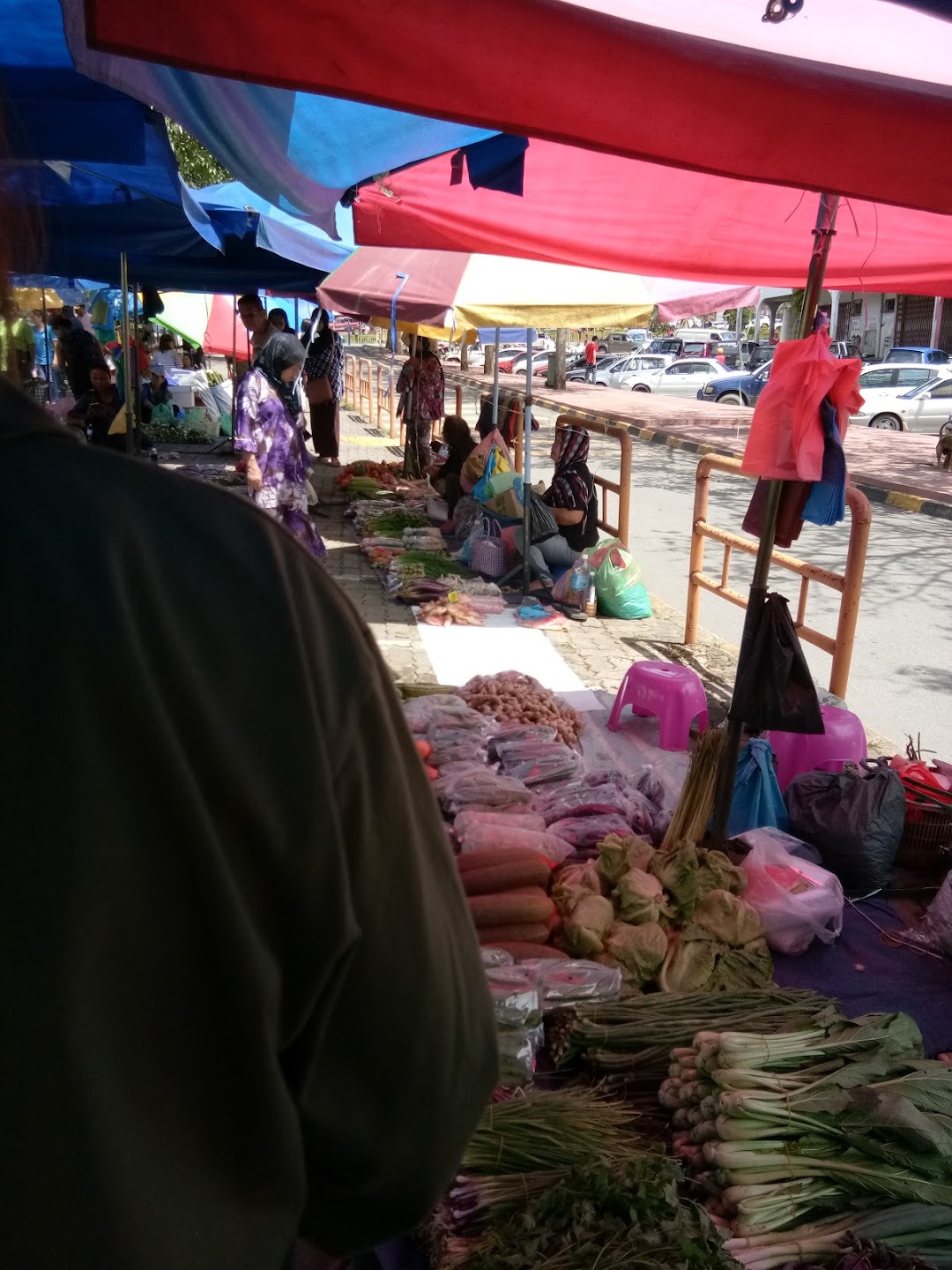 Pasar Besar Ranau, Sabah. di bandar Ranau