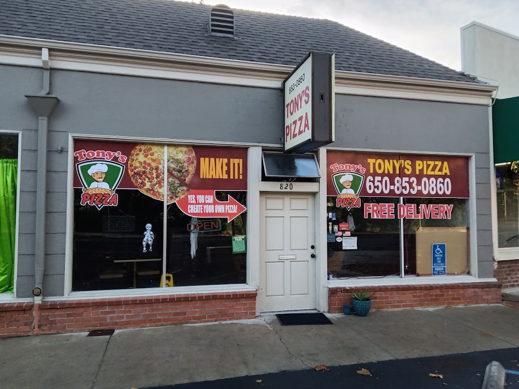 tonys pizza - Menlo Park, CA 94025 - Menu, Reviews, Hours & Contact