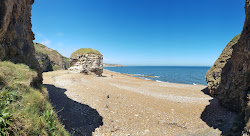 Blast beach 🏖️ County Durham, United Kingdom - detailed features, map ...