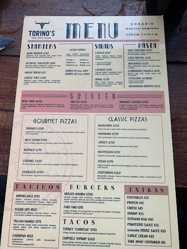 Restaurante Torino's Cozumel, México en Cozumel