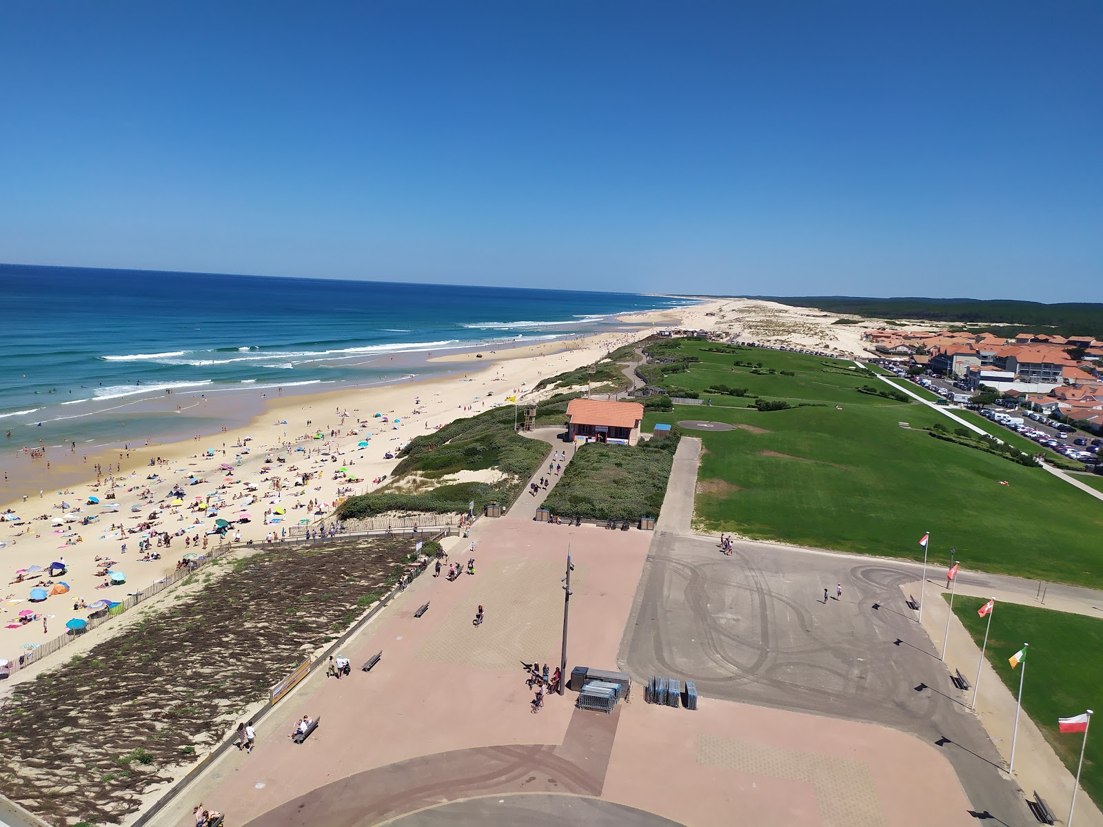 Plage de Biscarrosse Strand (Biscarrosse-Plage, Landes) auf der Karte ...