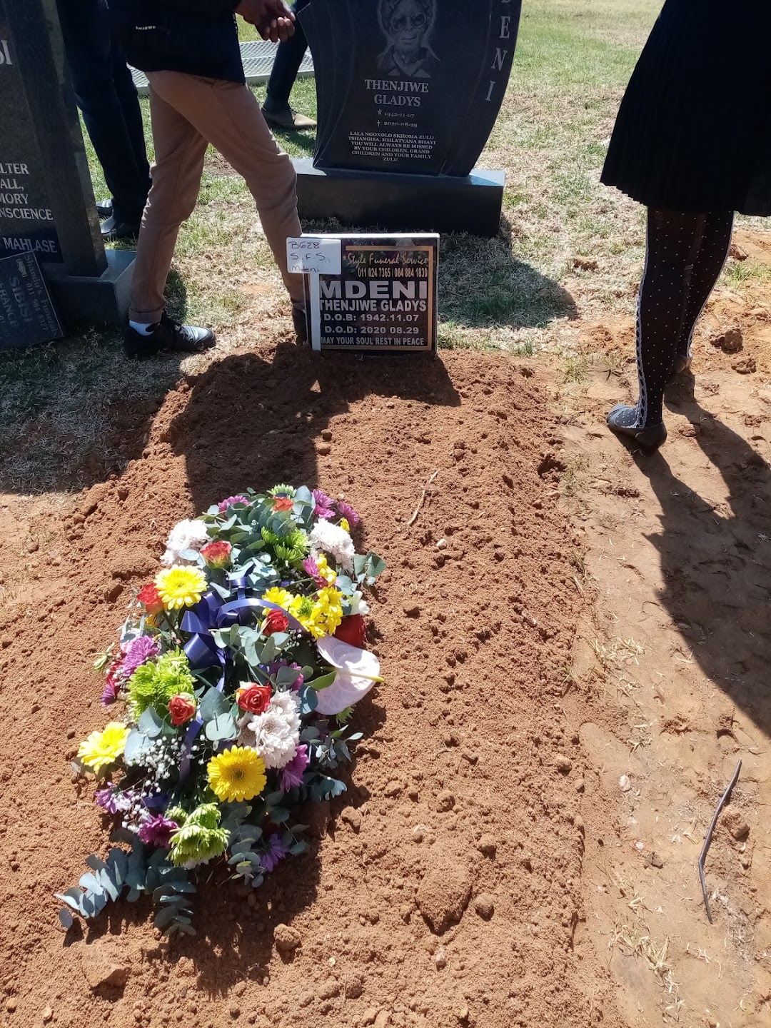 Nasrec Memorial Park in the city Johannesburg South