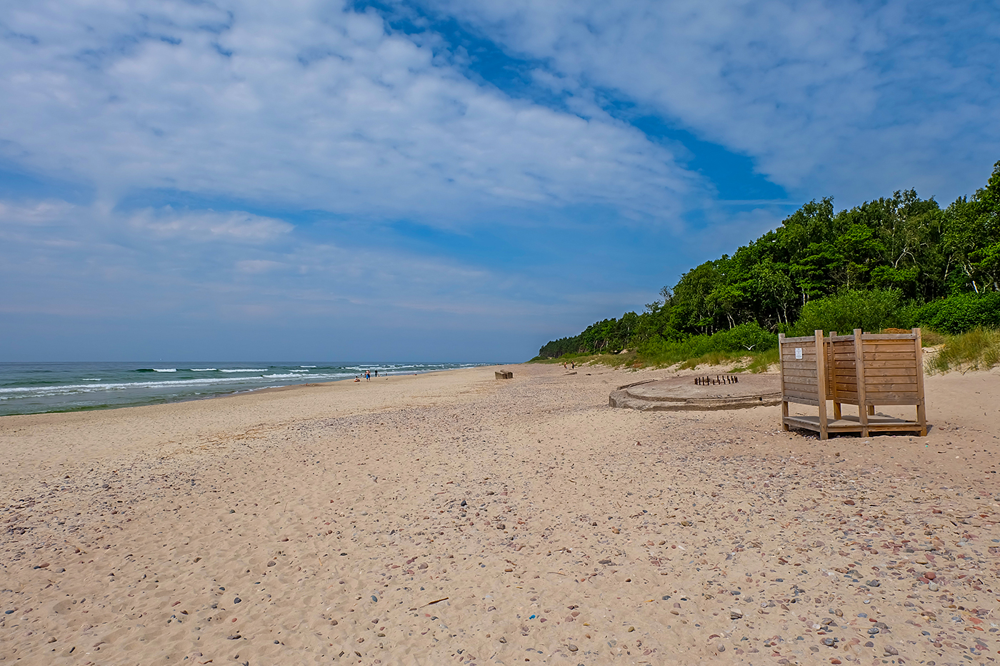 Giruliai naturist beach 🏖️ Litauen - detaillierte Funktionen, Karte, Fotos