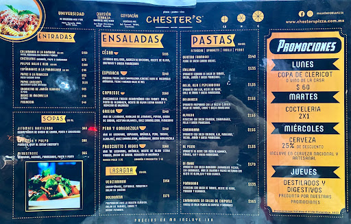 Chester's Pizza en Coyoacán - Número de Teléfono, Reservas, Opiniones ...