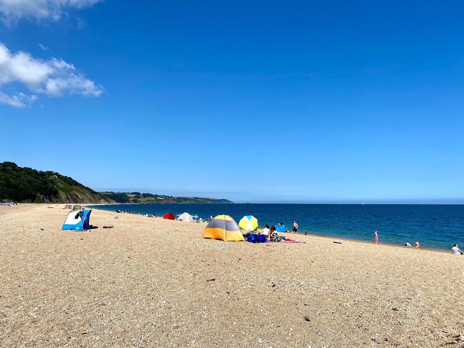 Strete Gate beach 🏖️ Devon, United Kingdom - detailed features, map, photos
