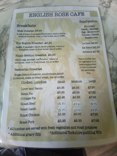 English Rose Cafe - Locations from All Over the World