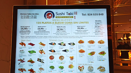 Restaurante Sushi Taki en Badajoz