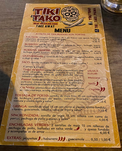 Restaurante Tiki Tako en Palma de Mallorca