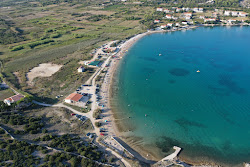 Caska beach 🏖️ Insel Pag, Kroatien - detaillierte Funktionen, Karte, Fotos