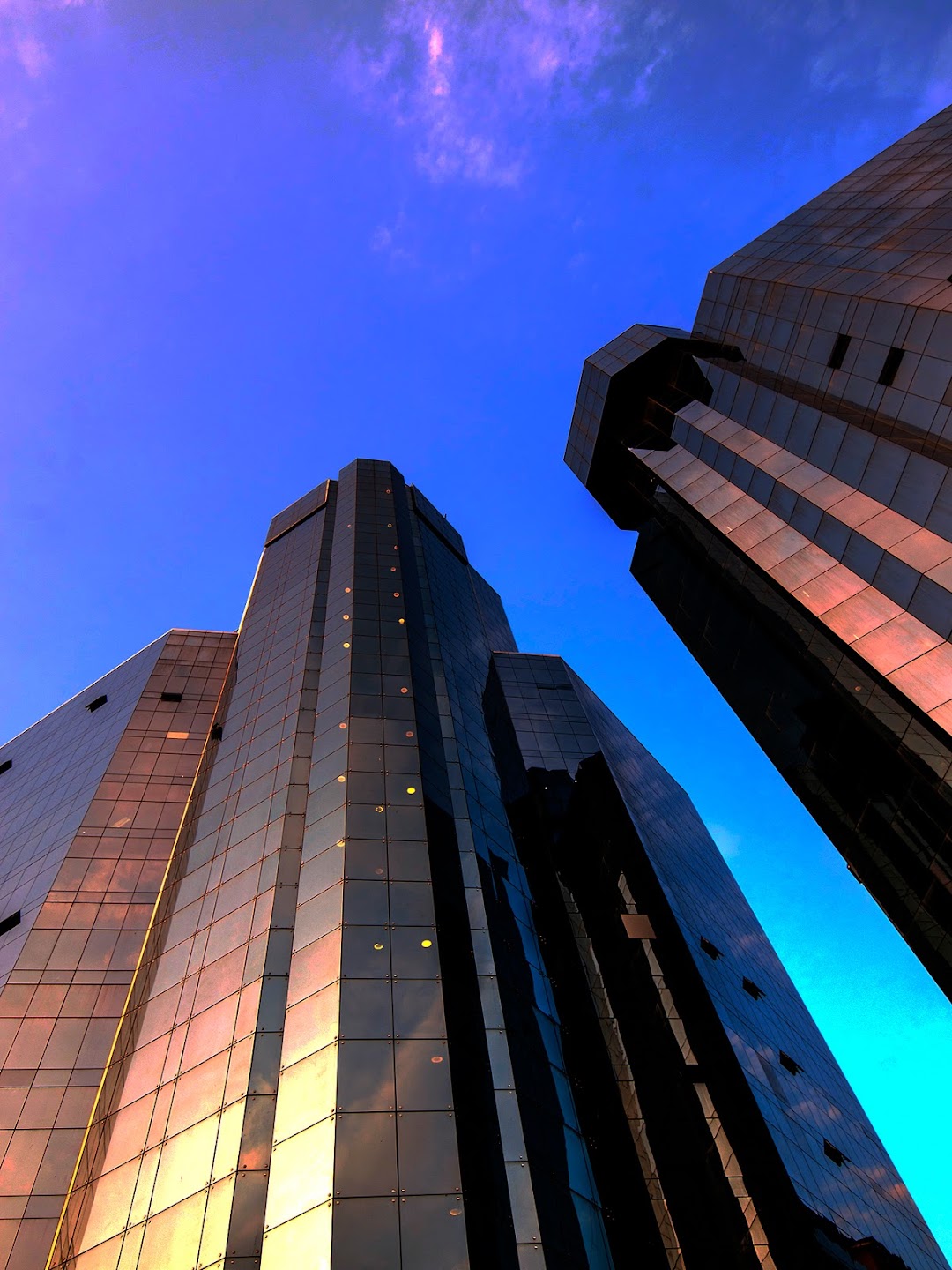 Churchgate Towers in the city Lagos