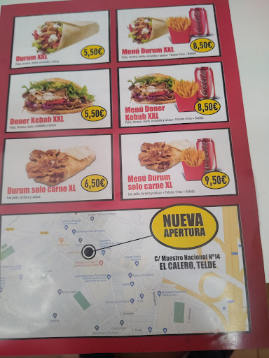Restaurante Ayan doner kebab en Telde