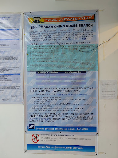 SSS Makati - Chino Roces in Legazpi Village, Makati, Metro Manila - Zaubee