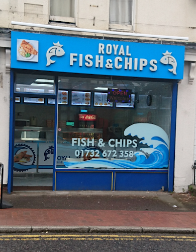 Royal fish and chips