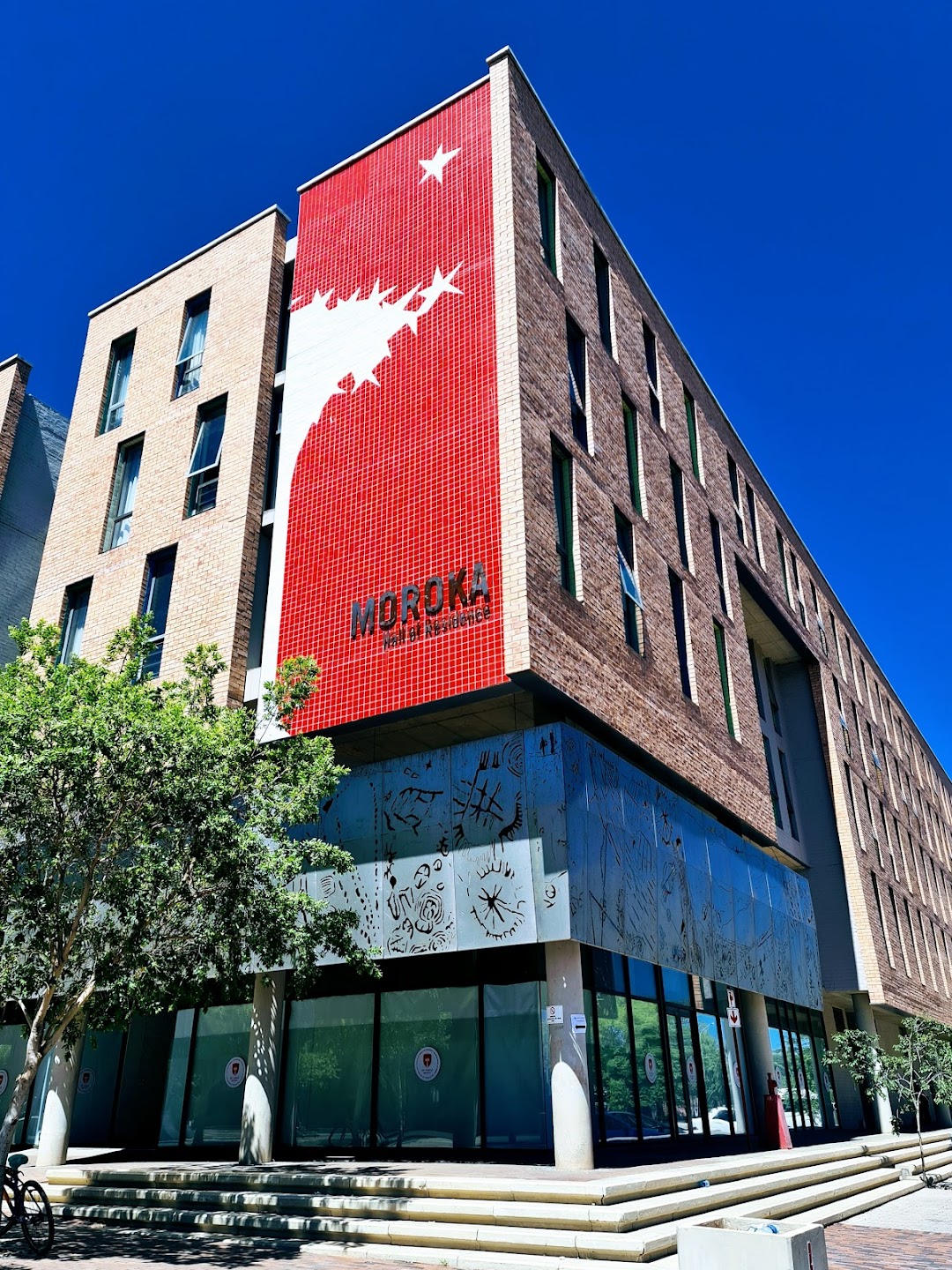 Sol Plaatje University Central Campus Square in the city Kimberley