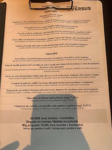 Restaurante Diversus en Sant Boi de Llobregat