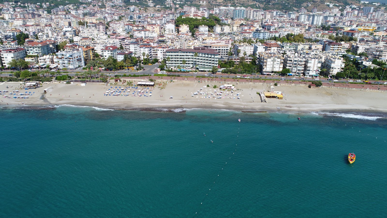 Portakal beach 🏖️ Antalya, Turkey - detailed features, map, photos