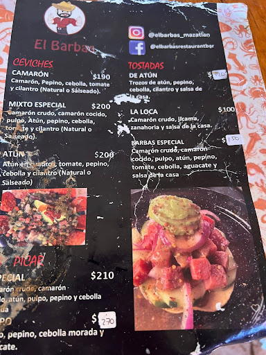Mariscos El Barbas, México en Mazatlán - Número de Teléfono, Reservas ...