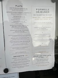 Restaurant Le Louis & Bar le XV à Nancy MENU / CARTE