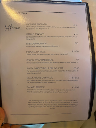 Restaurante Fat Mama Trattoria en Marbella