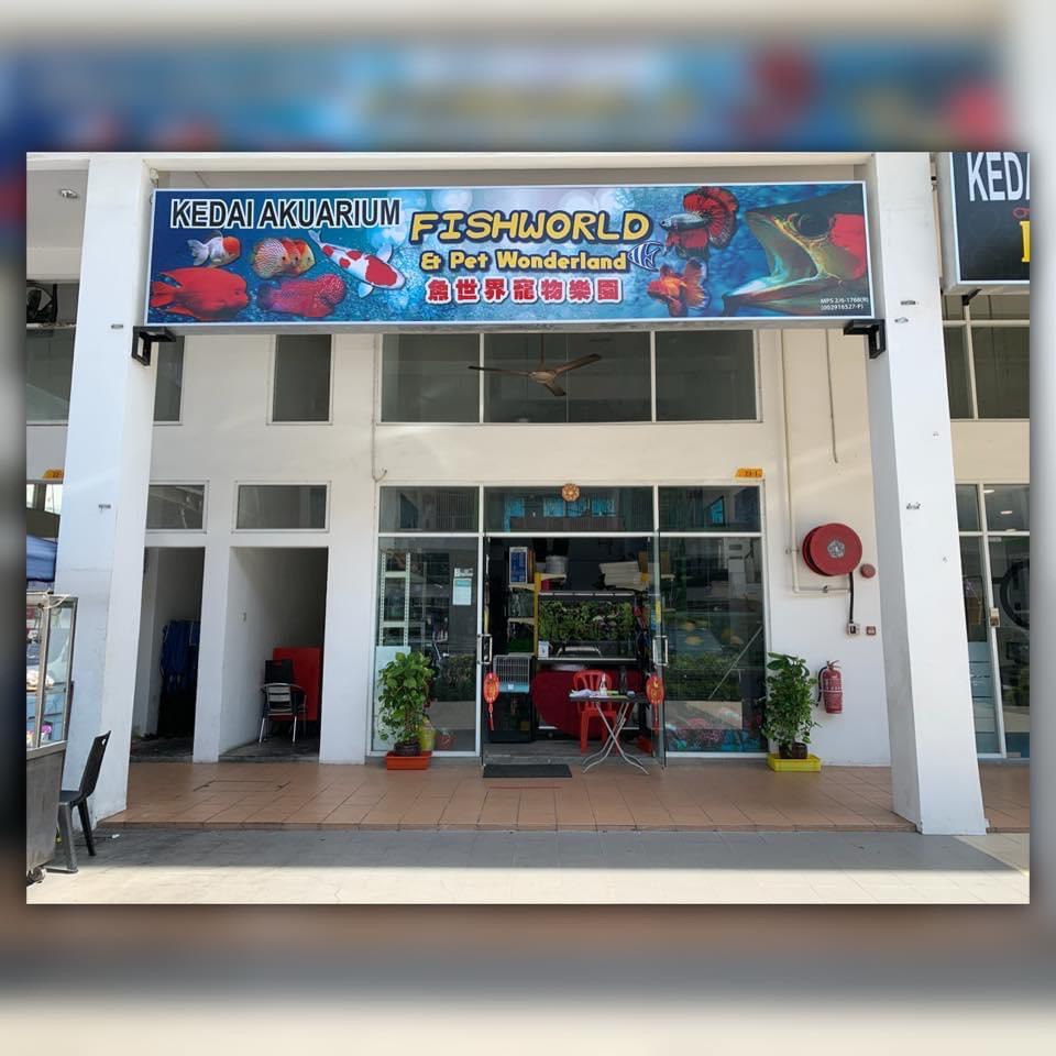 Fishworld And Pets Wonderland(Fish Shop Rawang) di bandar Rawang