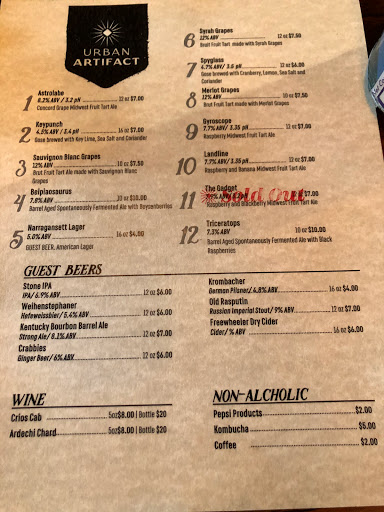 Brewery «Urban Artifact», reviews and photos, 1660 Blue Rock St ...