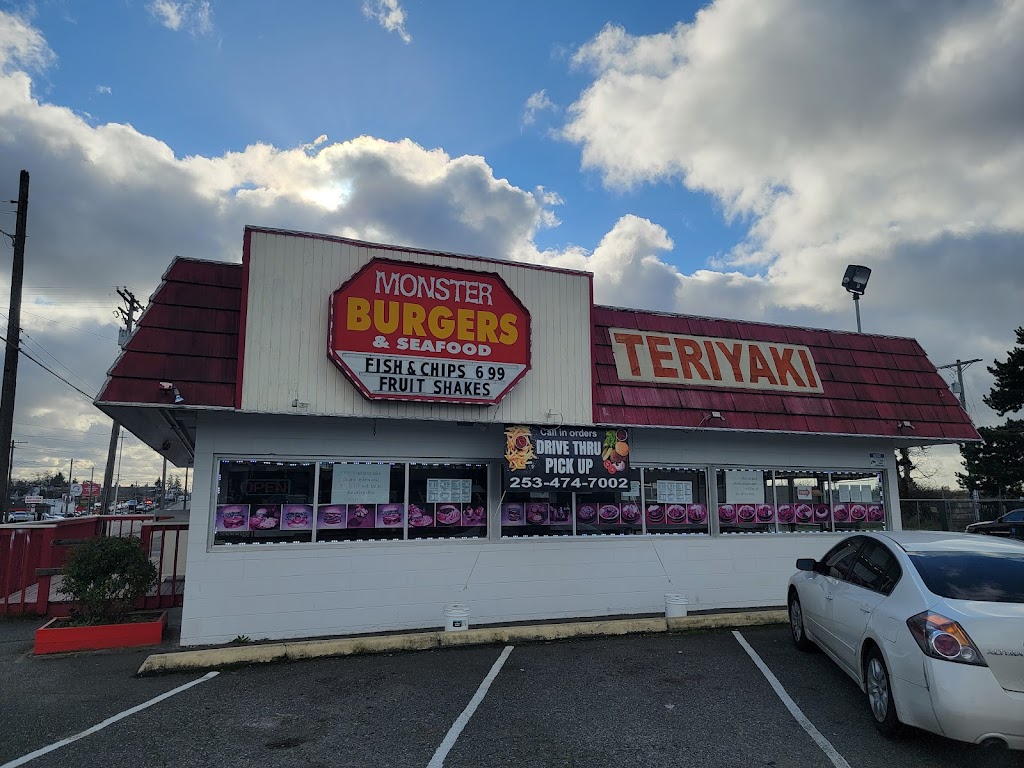 Monster Burgers - Tacoma, WA 98409 - Menu, Hours, Reviews and Contact
