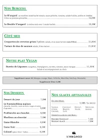 H'angard à Marcq-en-Barœul MENU / CARTE